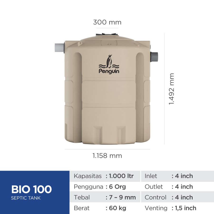 PENGUIN SEPTIC TANK BIO 100 BIOROTECH